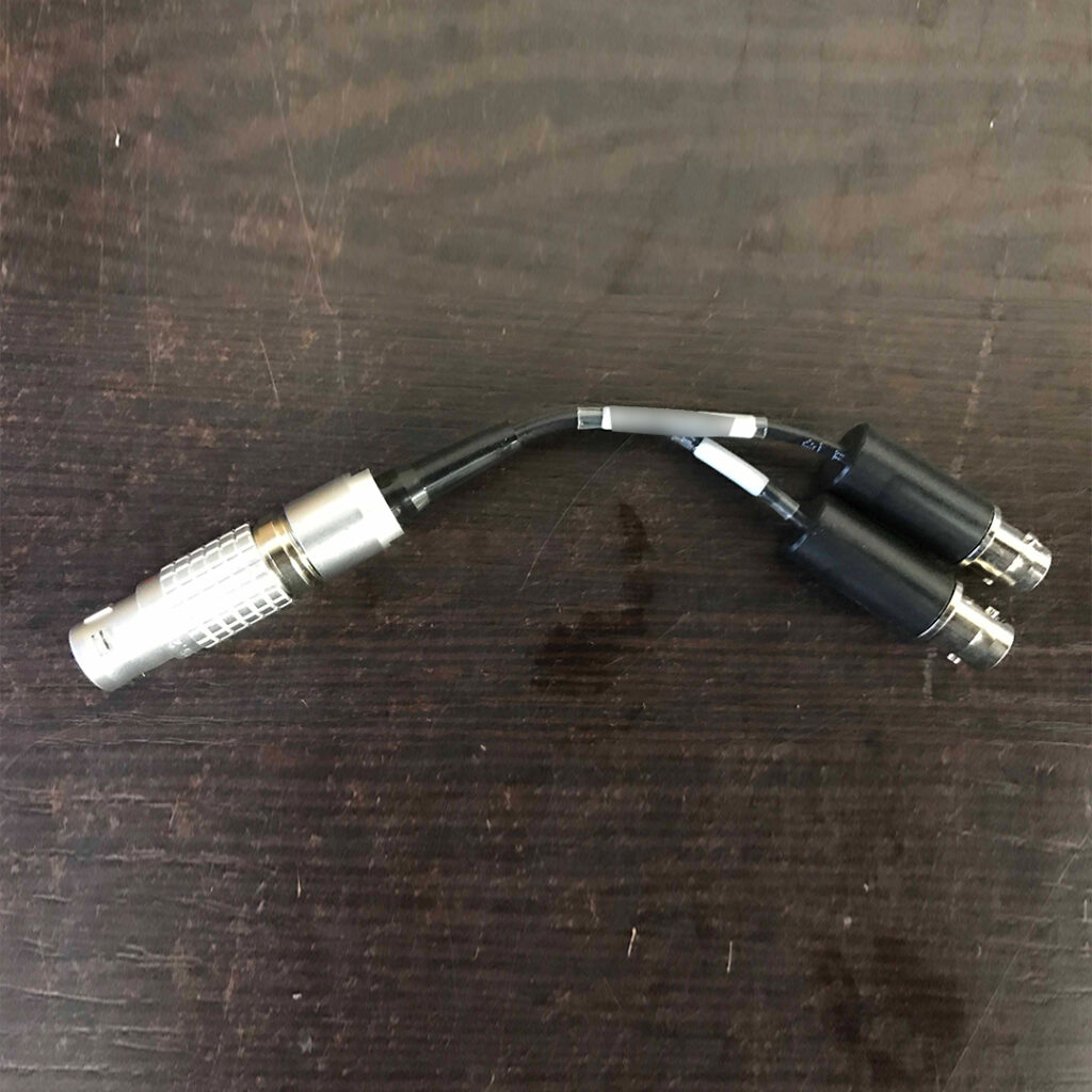 SPO-6599, 16 pin LEMO to dual BNC connectors, 6 inches (15.2cm) long ...